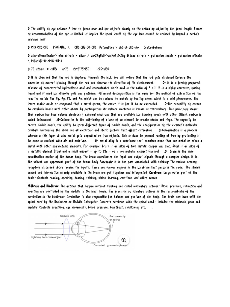 science q | PDF | Brain | Valence (Chemistry)