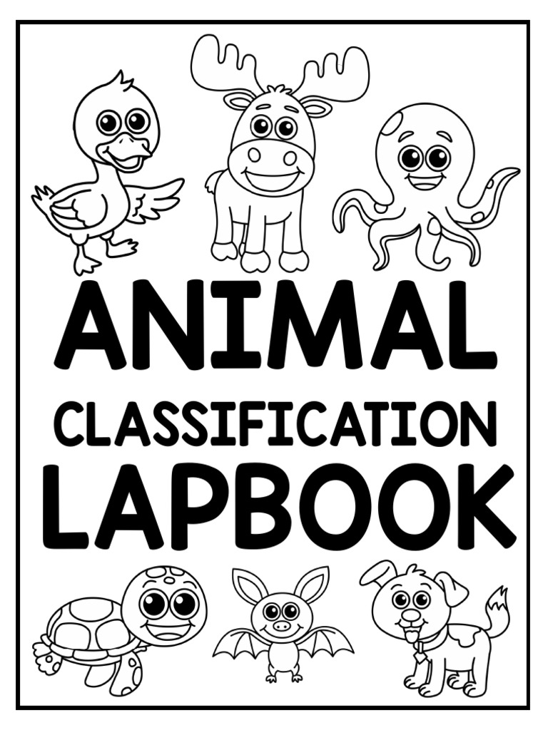 Animal Classification Lapbook | PDF | Invertebrate | Vertebrates