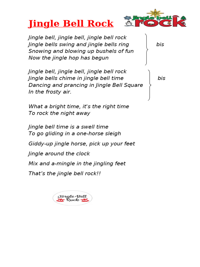Jingle Bell Rock Carol-USAR | PDF