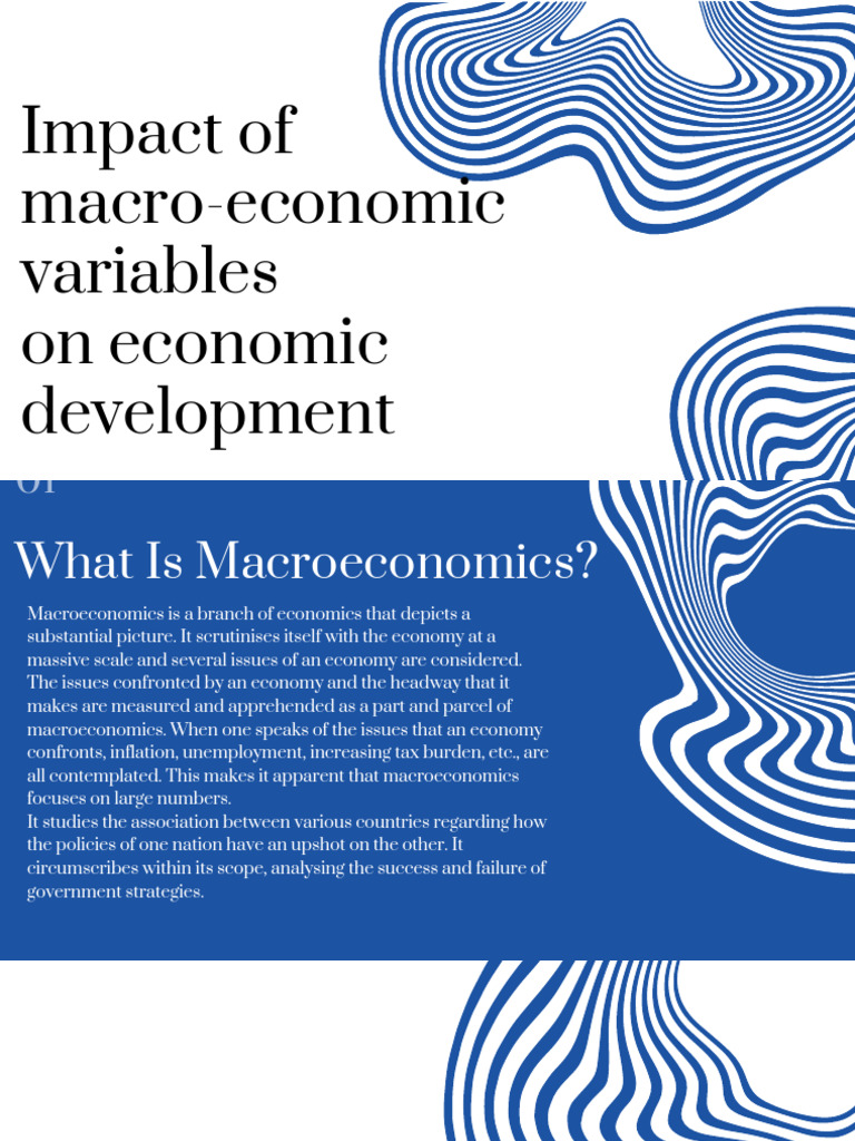 Impact of Macro-Economic Variables On Economic Development | PDF | Fiscal Policy | Inflation