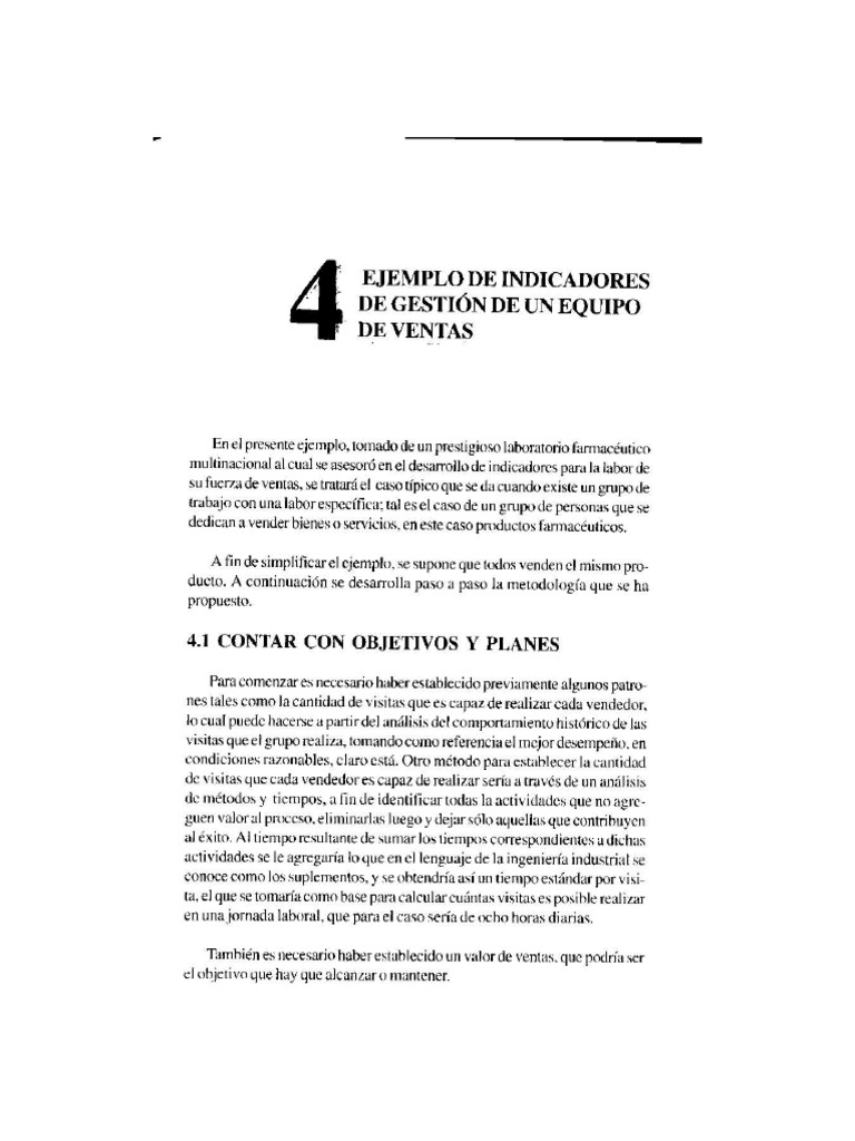 ejemplo de indicadores paso a paso | PDF