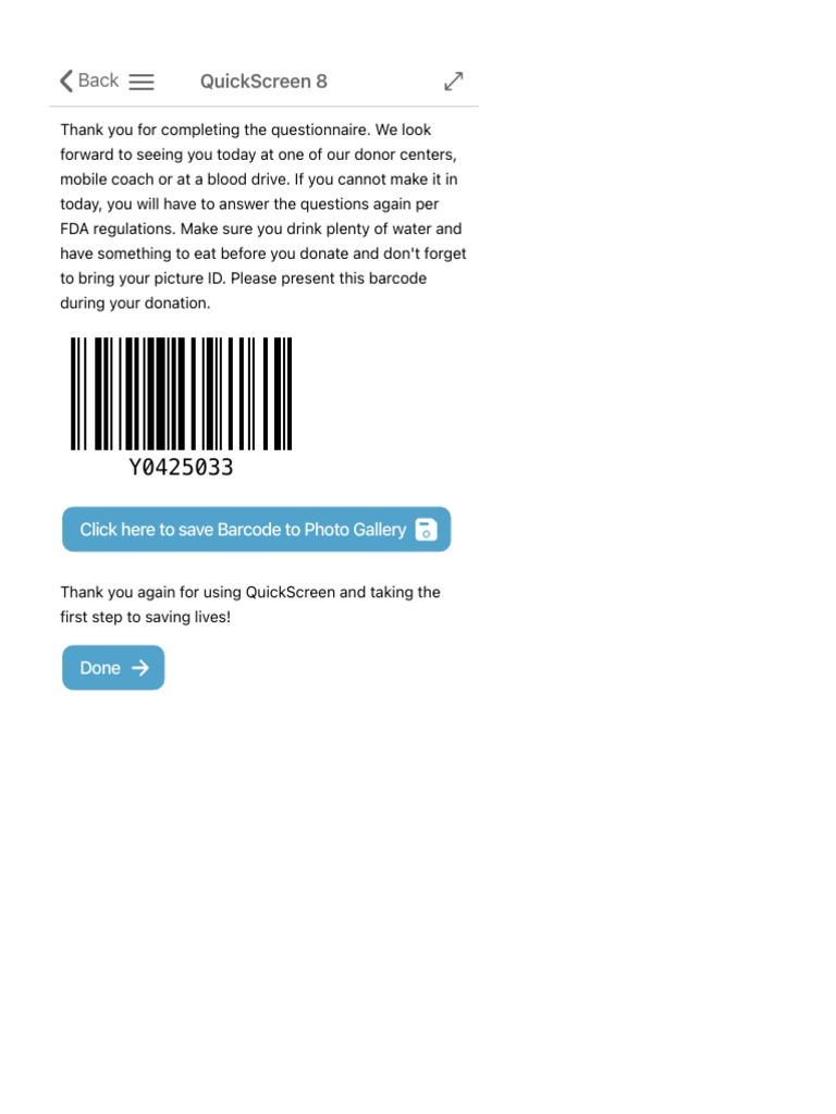 Quick Screen | PDF