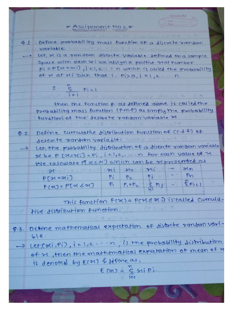 Assignment 2 Desc. Stat | PDF