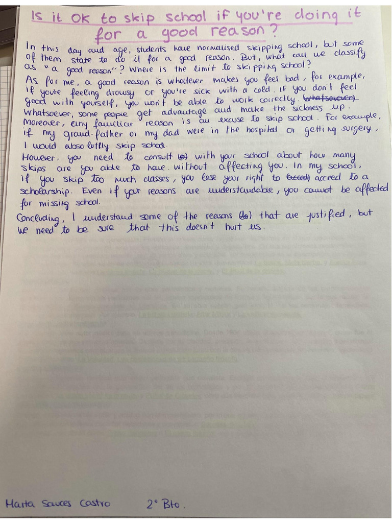 Ejemplo Writing | PDF