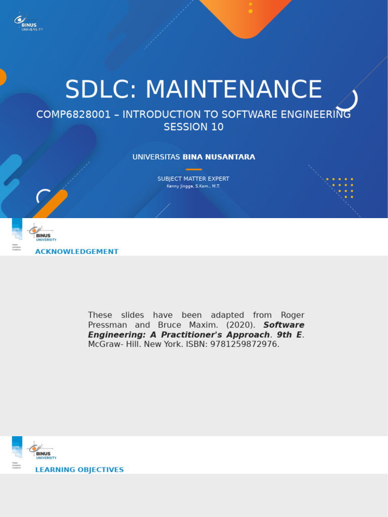 20230824131902_COMP6828001_2023_Session 10_SDLC-Maintenance | PDF | Vulnerability (Computing ...