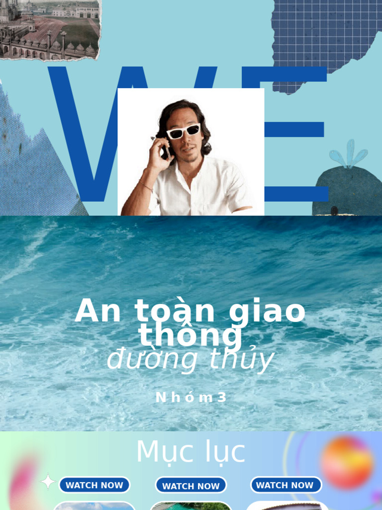 An Toàn Giao Thông Đư NG TH y - Nhóm 3 | PDF