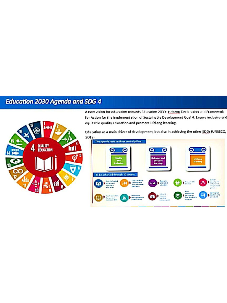 SUSTAINABLE DEVELOPMENT GOAL - 4-Quality Education | PDF
