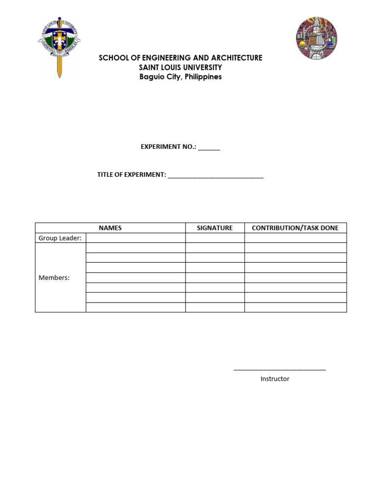 Group Laboratory Report Orientation | PDF