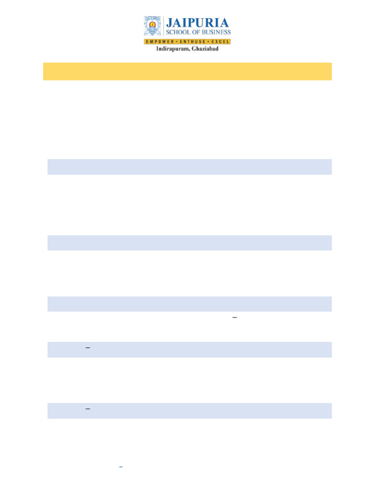 2024-26 Note On MM Assignment | PDF