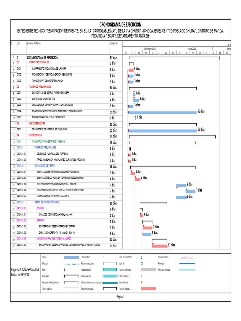 - Programacion de Obra-MAYU | PDF | Elementos arquitectónicos | edificio