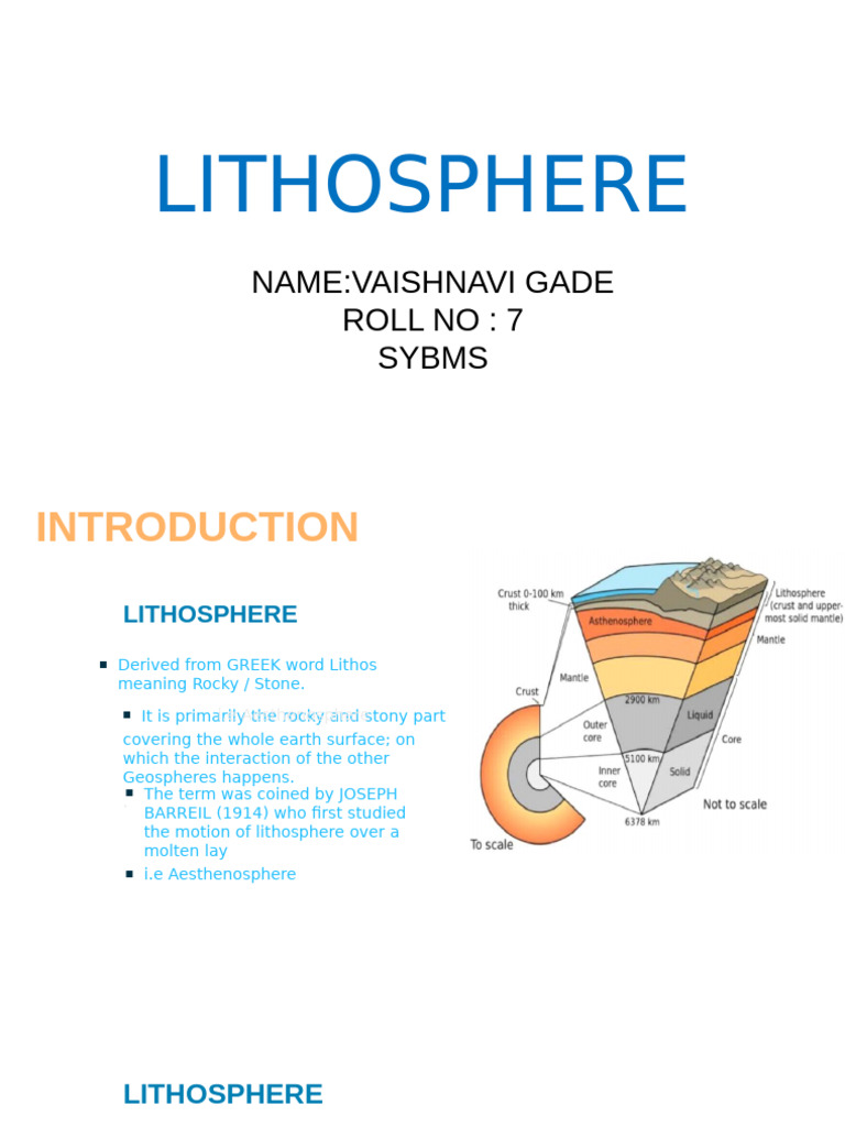 Introduction On Lithosphere-2 | PDF | Terrestrial Planets | Tectonics