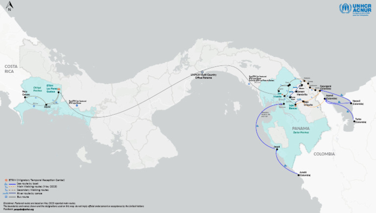 Mixed Movements Darien Map_May2023 | PDF