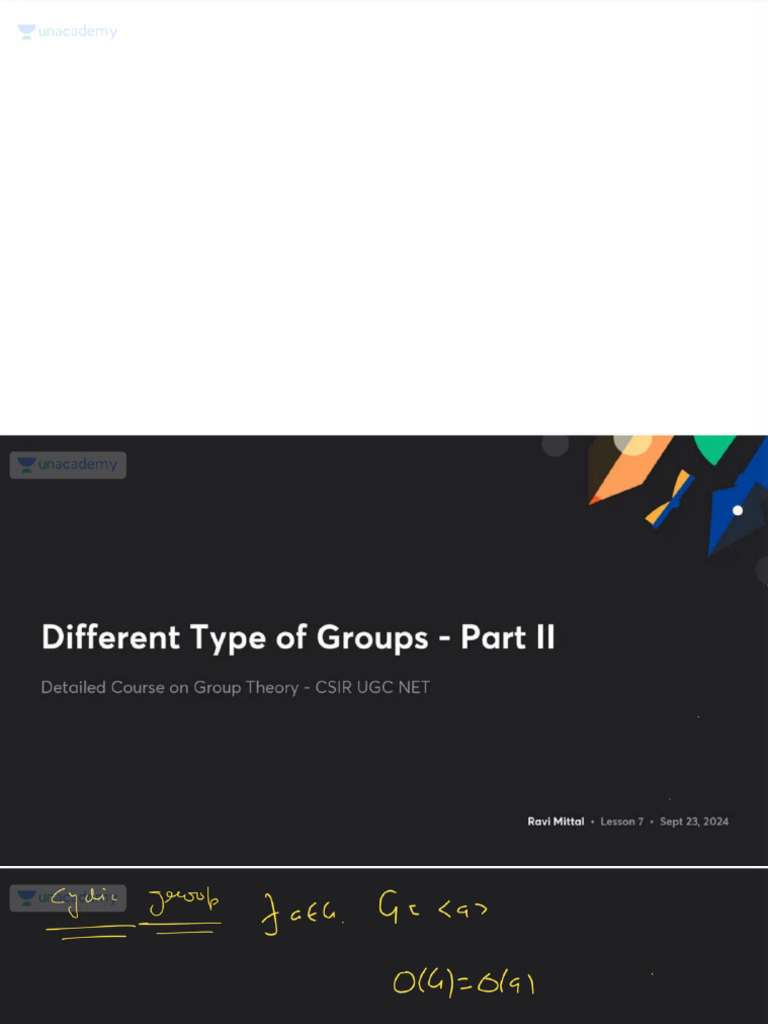 7 Different Type of Groups Part II With Anno | PDF