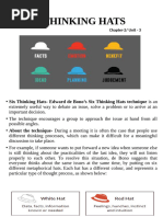 Edward de Bono's Six Thinking Hats Explained | PDF | Thought ...