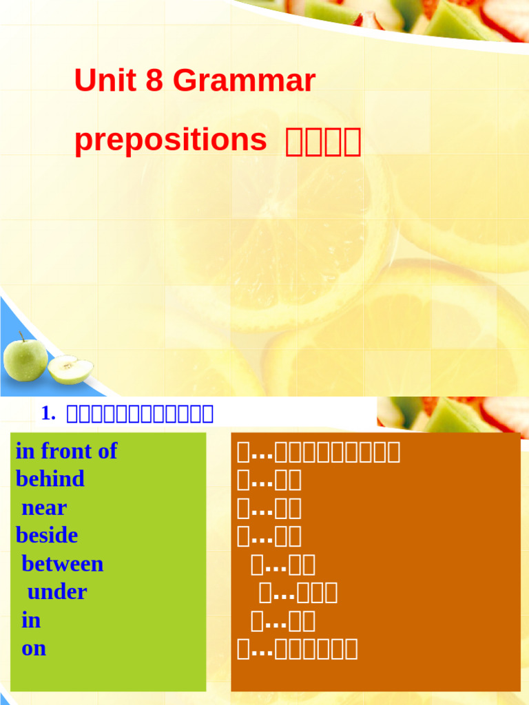 Understanding Prepositions in English | PDF