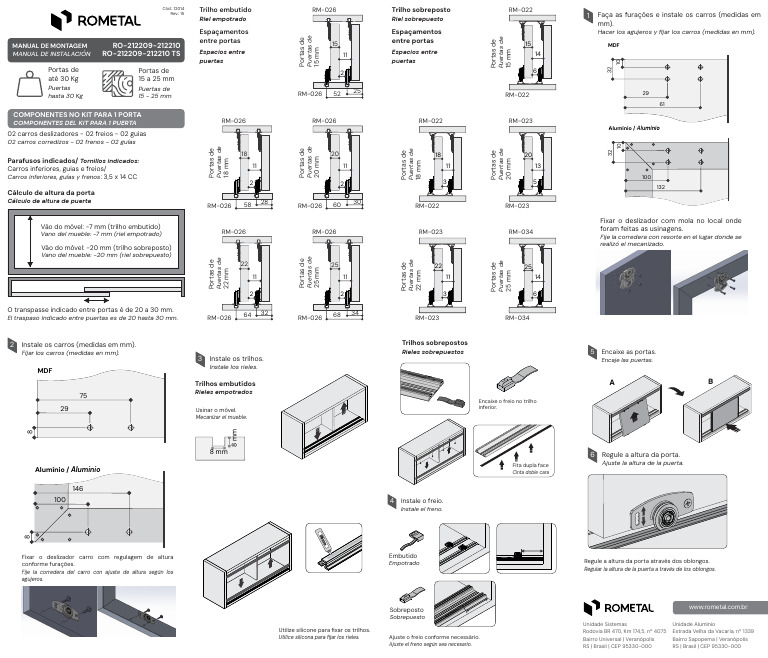 Ro-212210 Manual rOMETAL | PDF