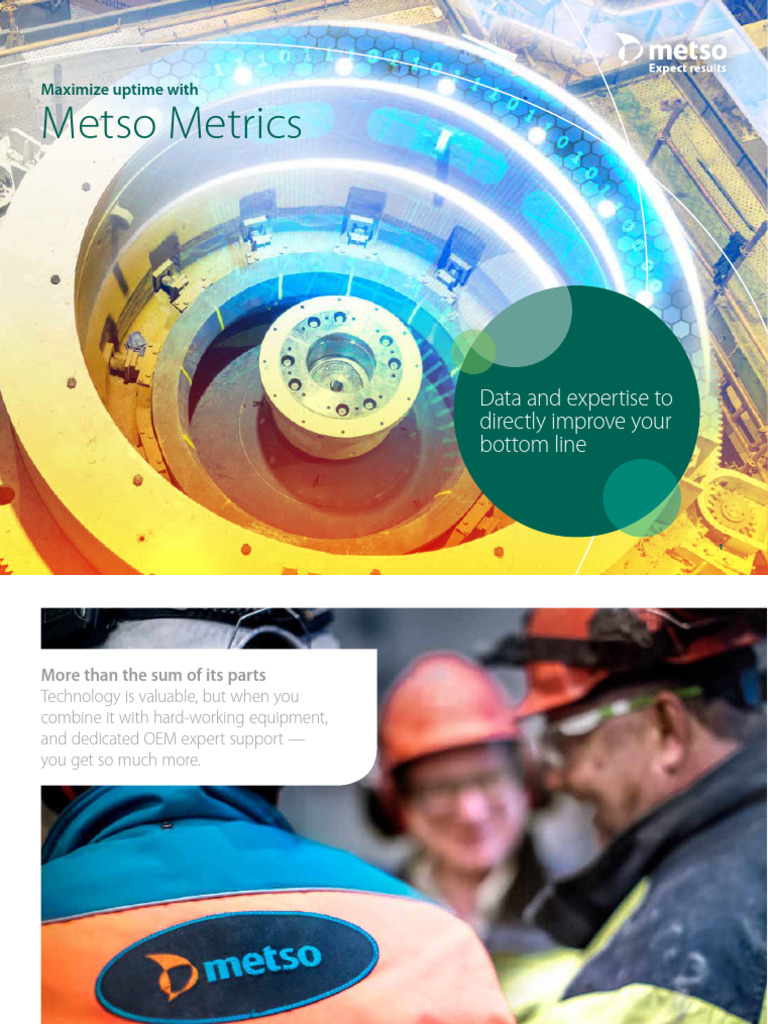 Brochure Metso Metrics Lores 3796 En Pdf Predictive Analytics