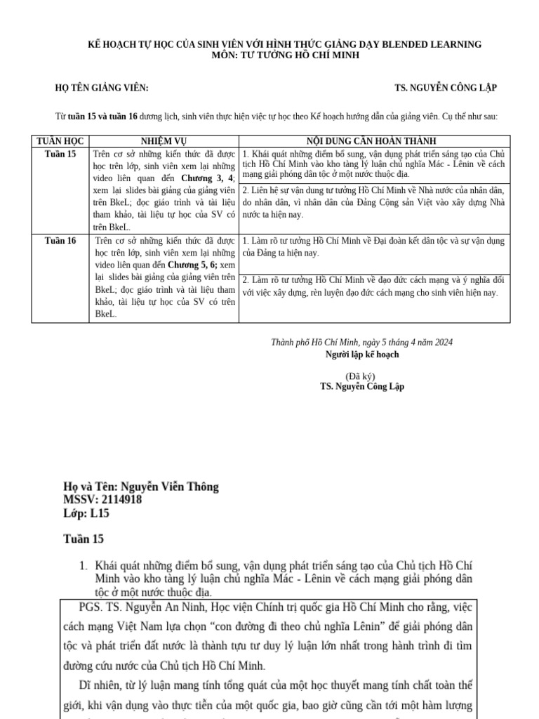 Nguyen Vien Thong L15 | PDF