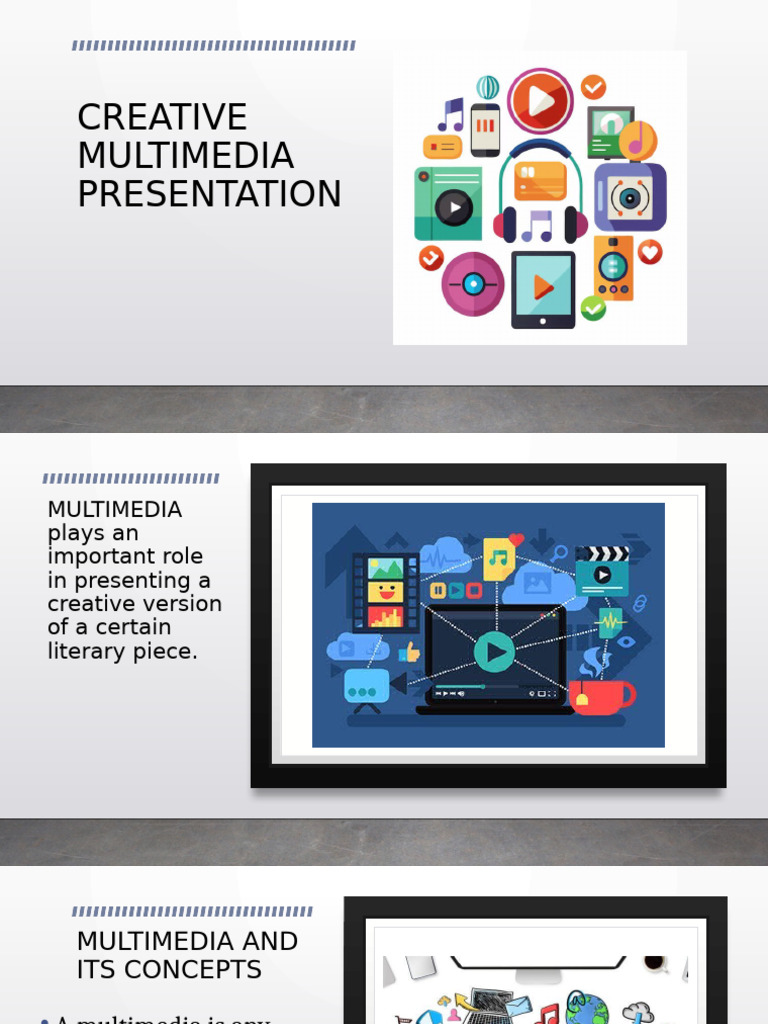 Lesson 8 Creative Multimedia Presentation | PDF | Adobe Flash | Multimedia