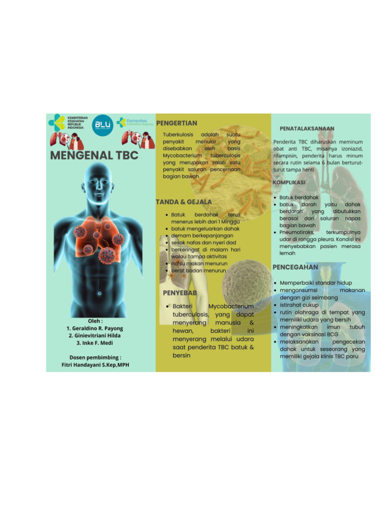 Liflet Promkes TBC | PDF