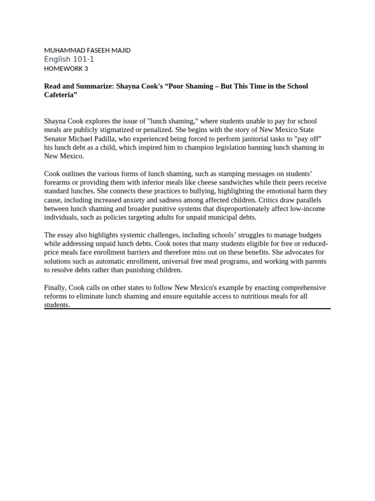 Homework 03 | PDF