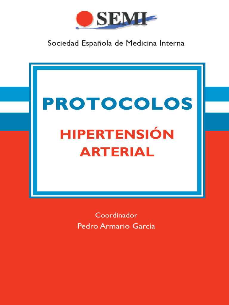 Protocolo de Hipertensión Esencial Capitulo IV | PDF | Hipertensión | Carrera