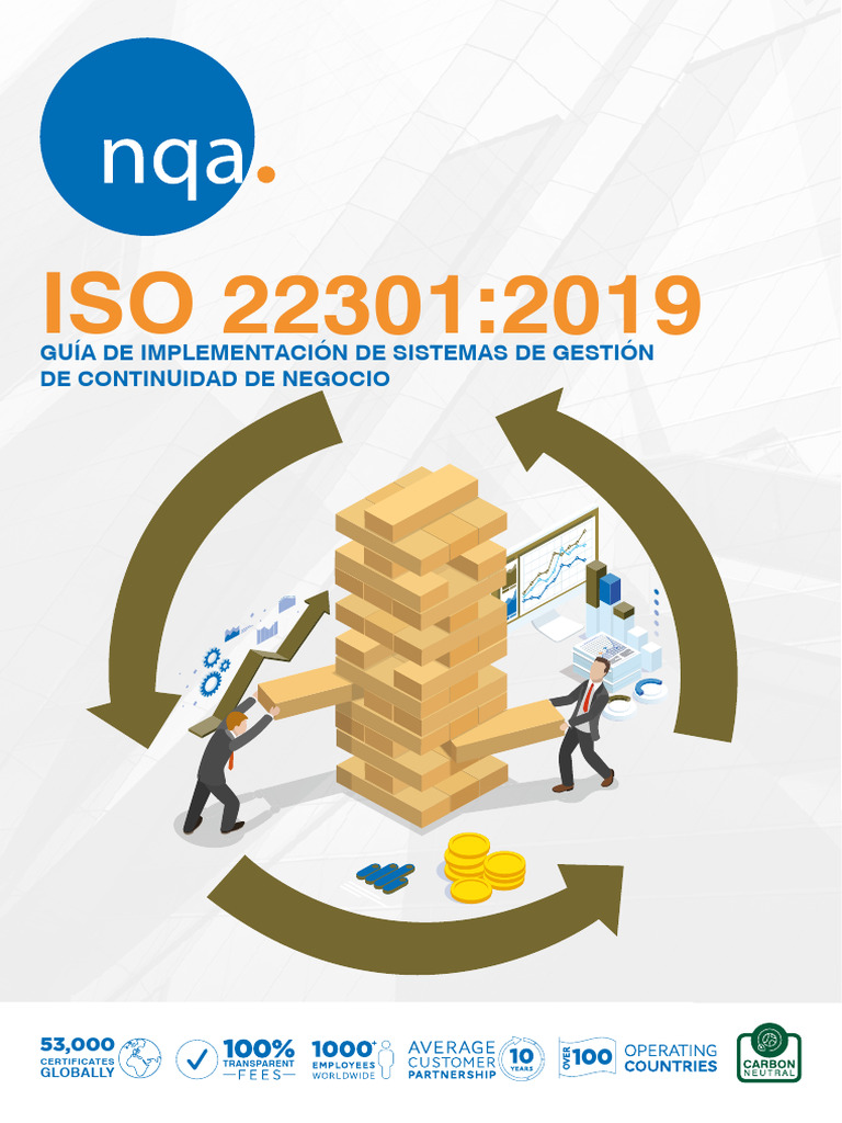 NQA-ISO-22301-Guia-de-implantacion (1) | PDF | Planificación | Auditoría