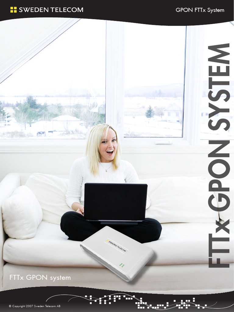 شركةSweden Telecom GPON Folder | PDF | Internet Protocols | Physical ...