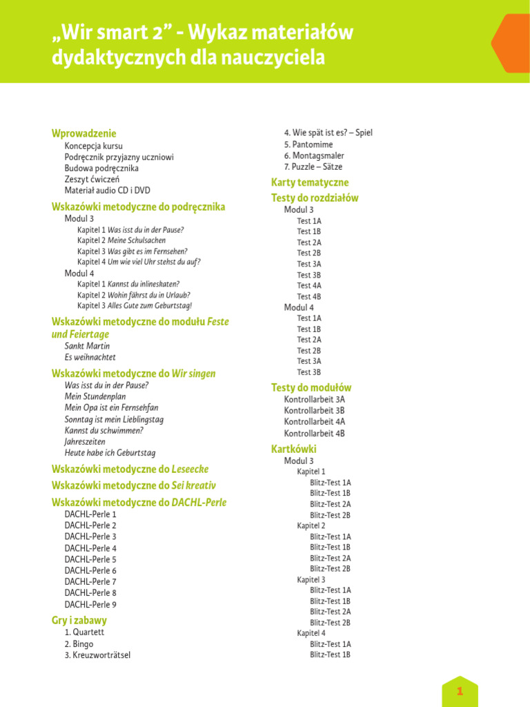 Wir Smart 2 - Materia - y Dydaktyczne | PDF