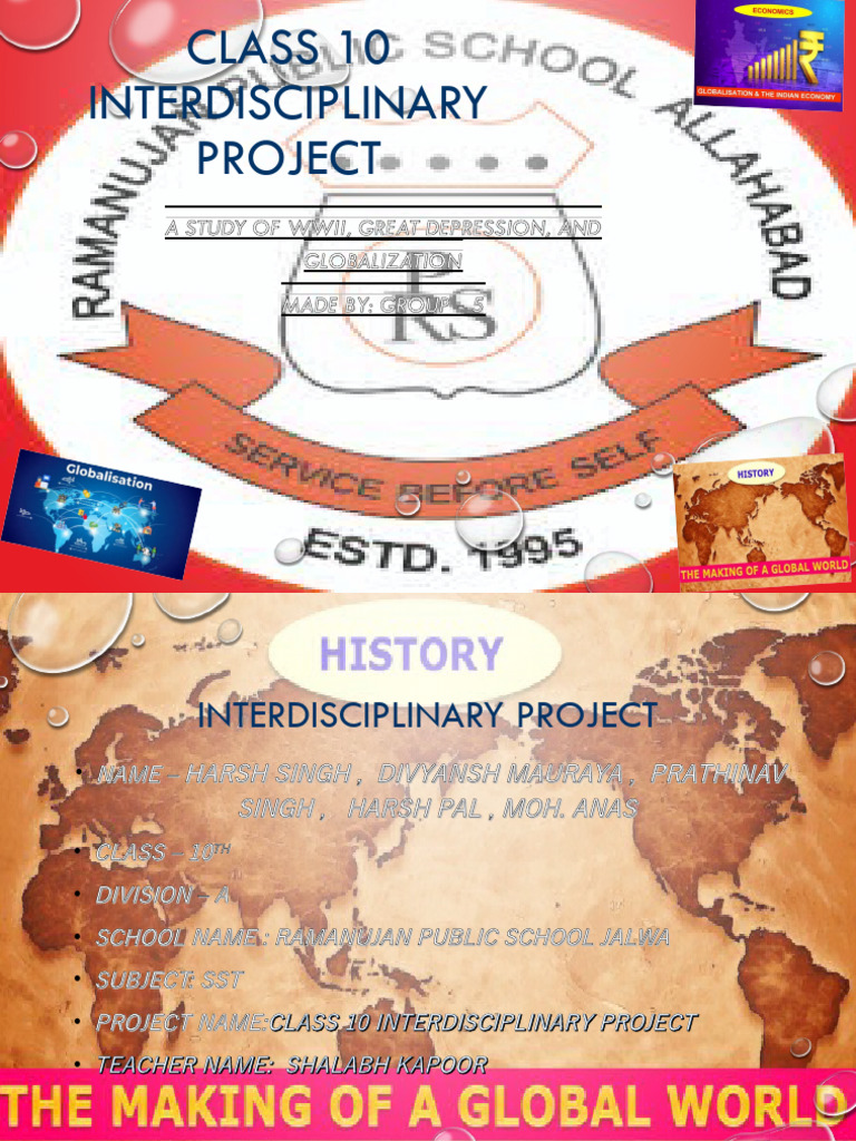 Class10interdisciplinaryproject 240910152906 9b3c5476 | PDF | World ...