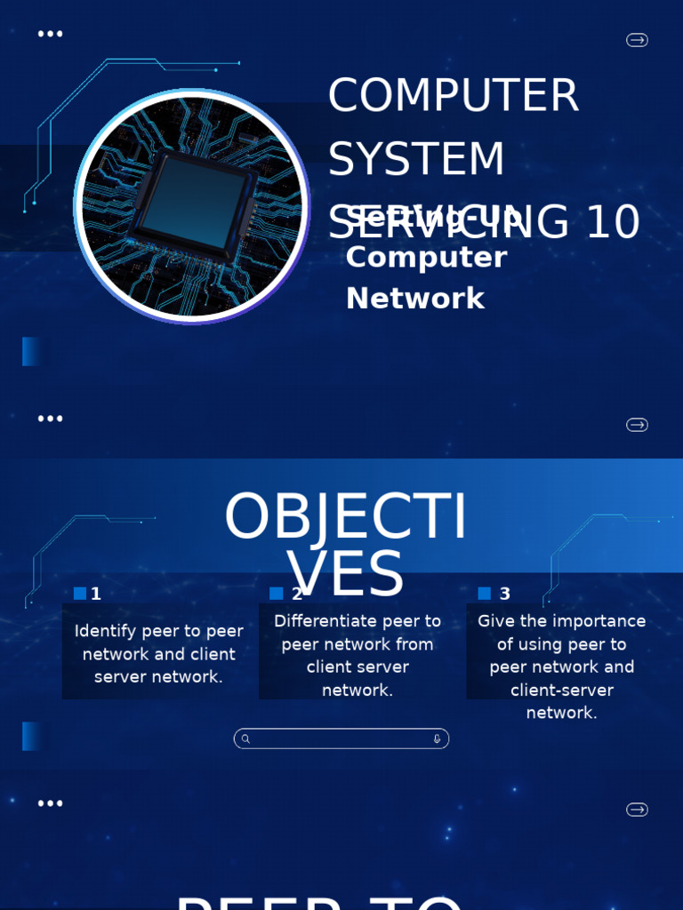 Peer To Peer Client Server Network | PDF