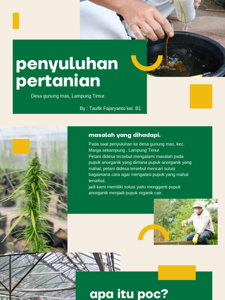 Penyuluhan Pertanian | PDF