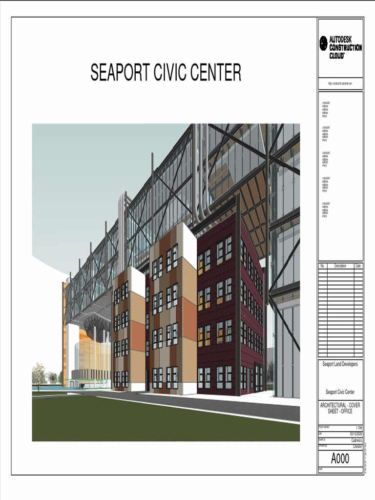 Architectural Cover Sheet for Seaport Center | PDF