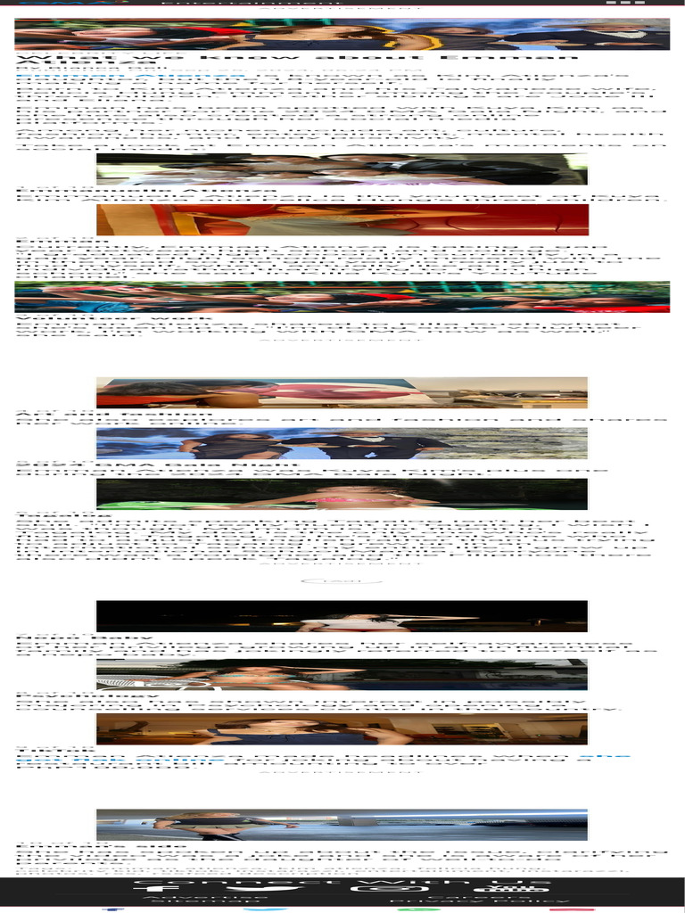 What We Know About Emman Atienza | PDF