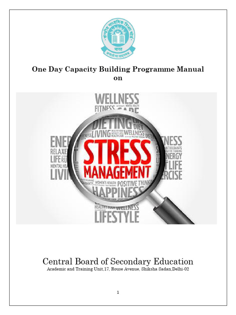 Stress Manual-10-06-19 | PDF | Stress (Biology) | Fight Or Flight Response