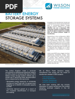 Tesla Megapack Datasheet | PDF | Photovoltaics | Photovoltaic System