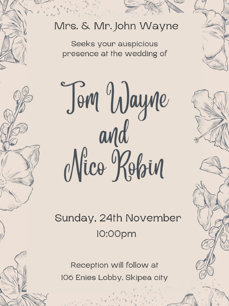 Invitations | PDF