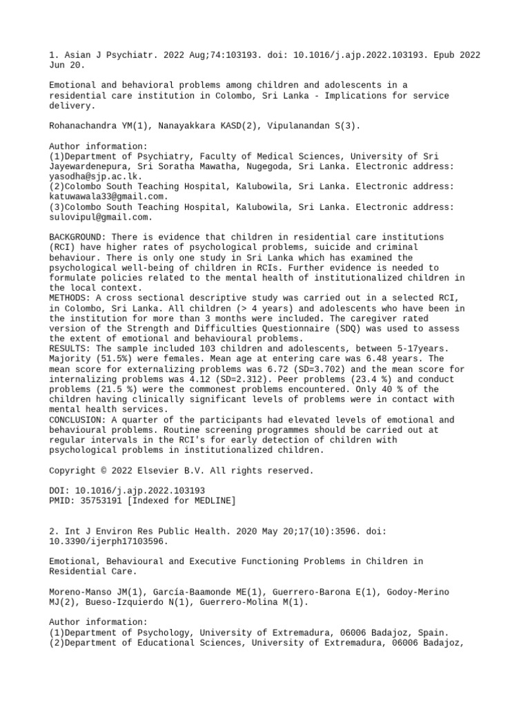 abstract-behavioral-set | PDF | Cognitive Behavioral Therapy | Adolescence