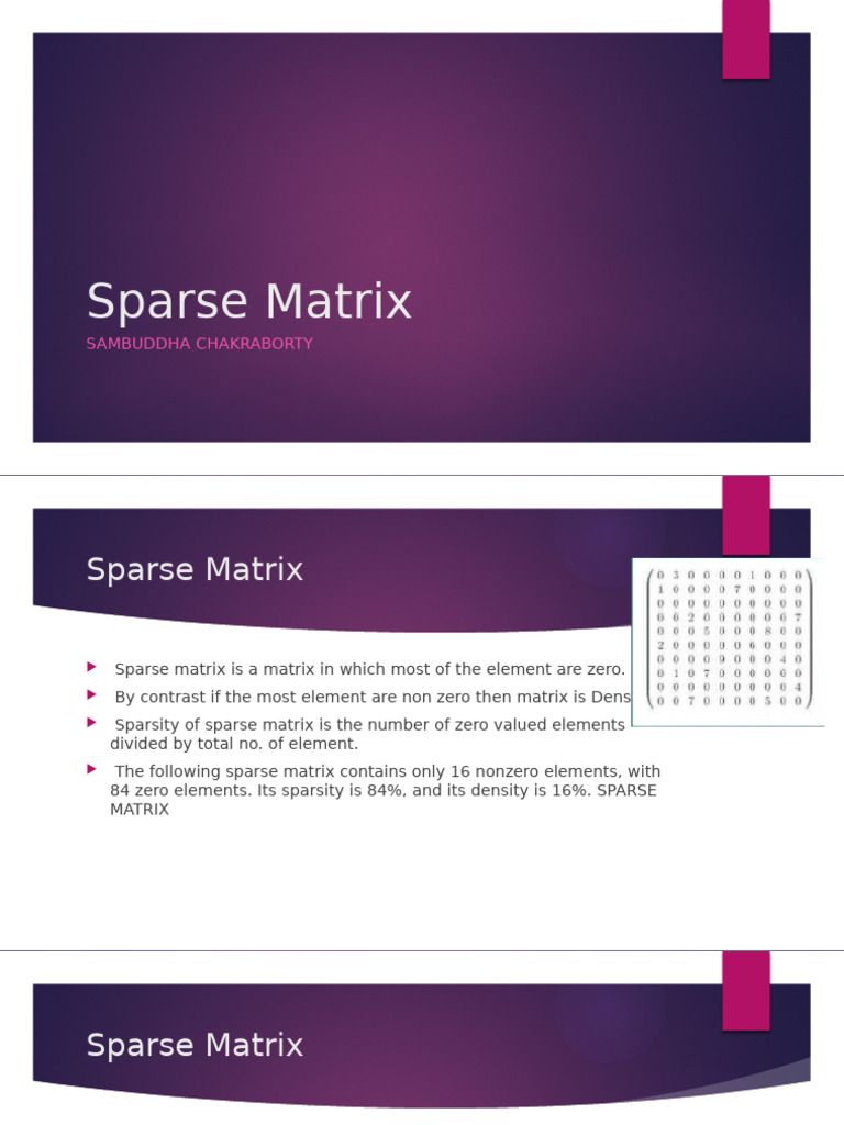 Sapre Se Matrix | PDF | Matrix (Mathematics) | Algorithms And Data Structures