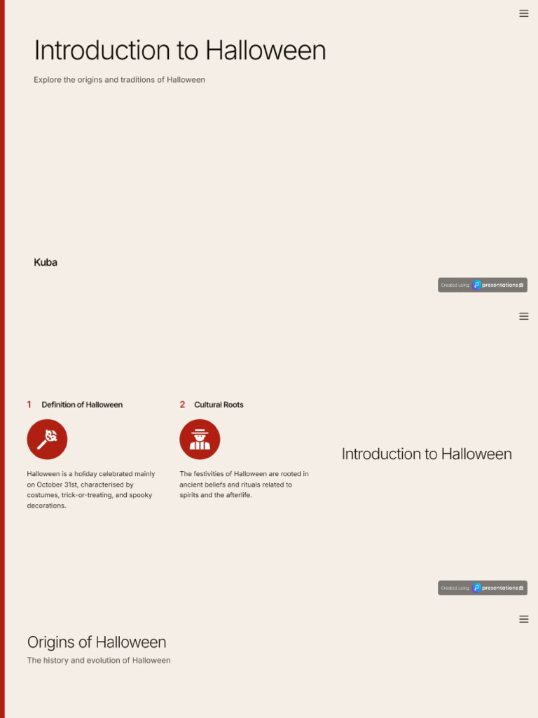 Introduction To Halloween | PDF