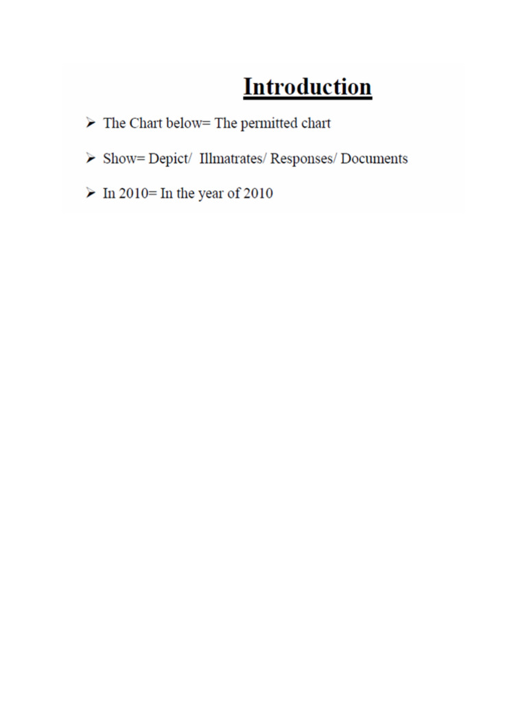 IELTS Writing Task 1 | PDF