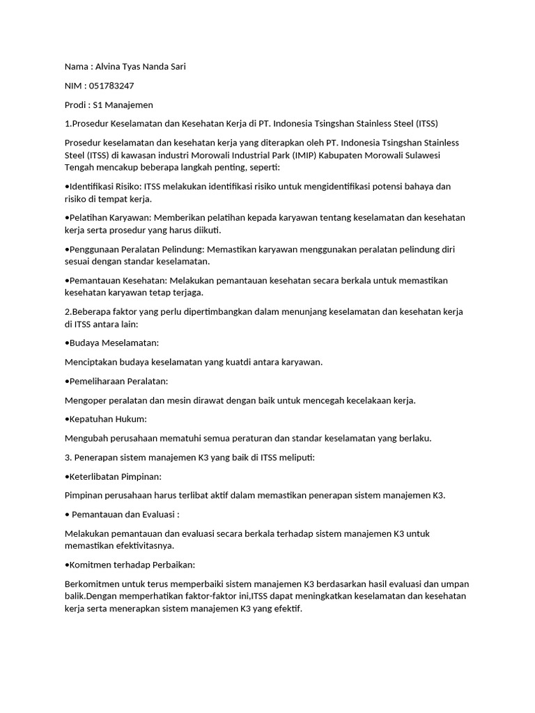 Tugas 3 Manajemen Sumber Daya Manusia Alvina | PDF