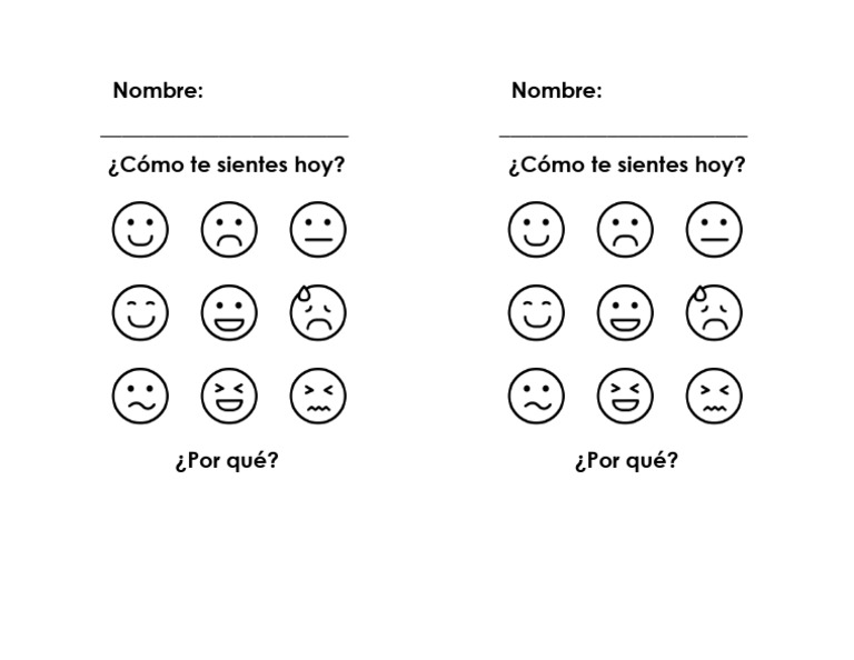 Cómo Te Sientes Hoy | PDF