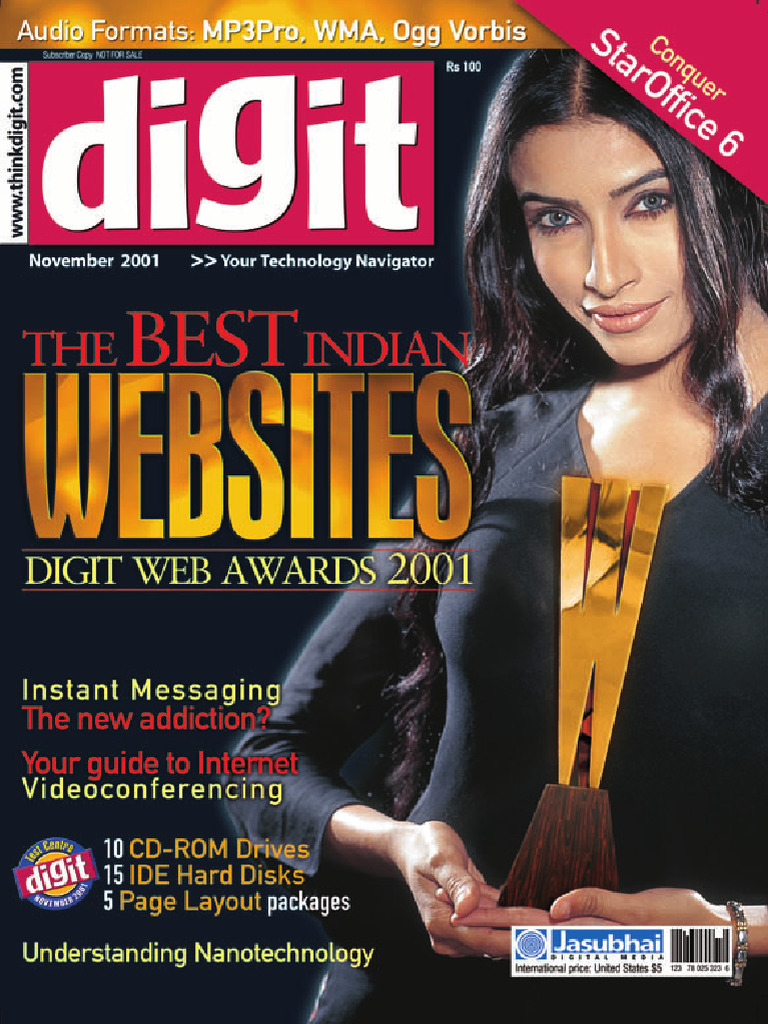 Digit Magazine November 2001 | PDF | Computer Virus | Microsoft