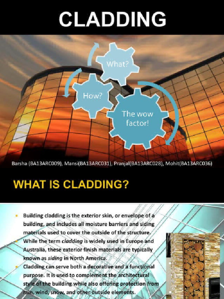 Cladding 1 | PDF