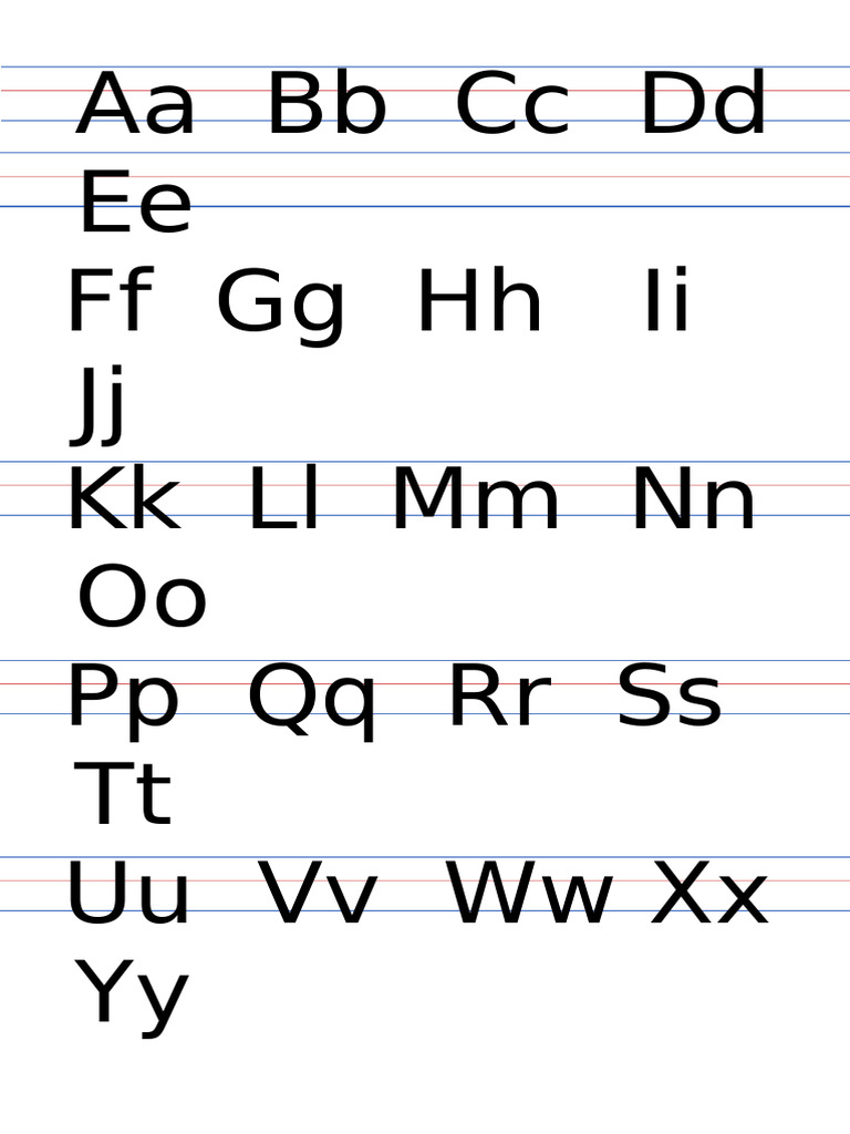 Blue Red Blue Name Only | PDF