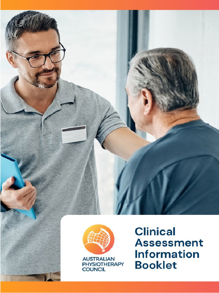 Clinical Assessment Information Booklet | PDF | Physical Therapy | Risk
