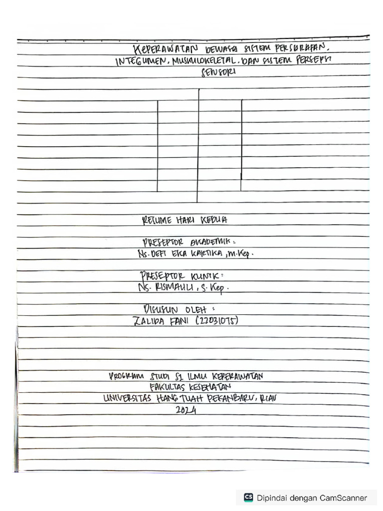 Resume Kedua | PDF