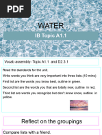 The Essential Properties of Water | PDF | Water | Chemical Bond