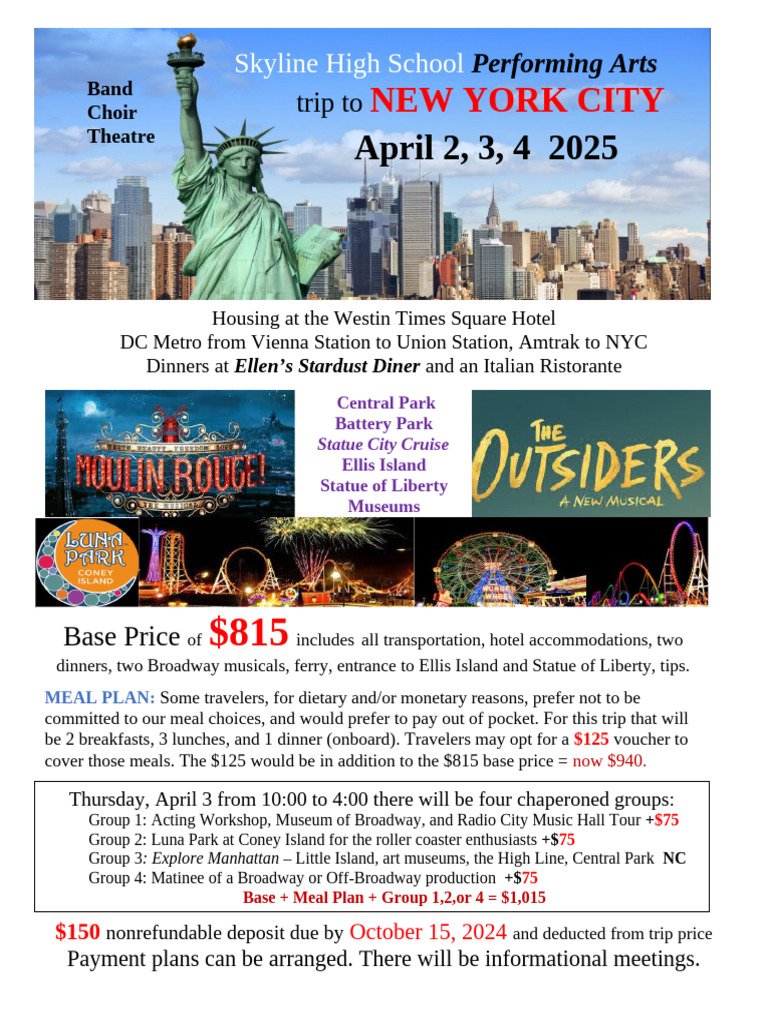 NYC 25 Flyer | PDF